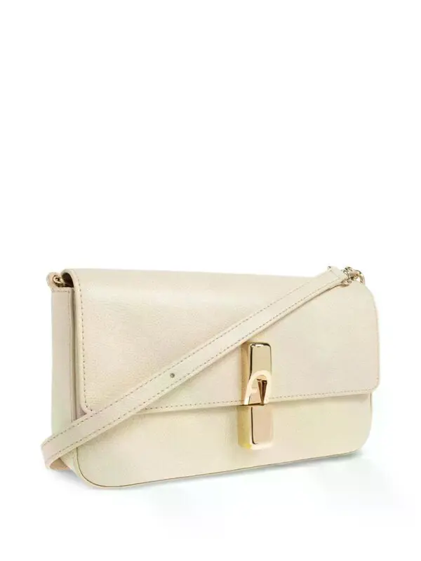 Furla Iride Grained Leather Crossbody Bag