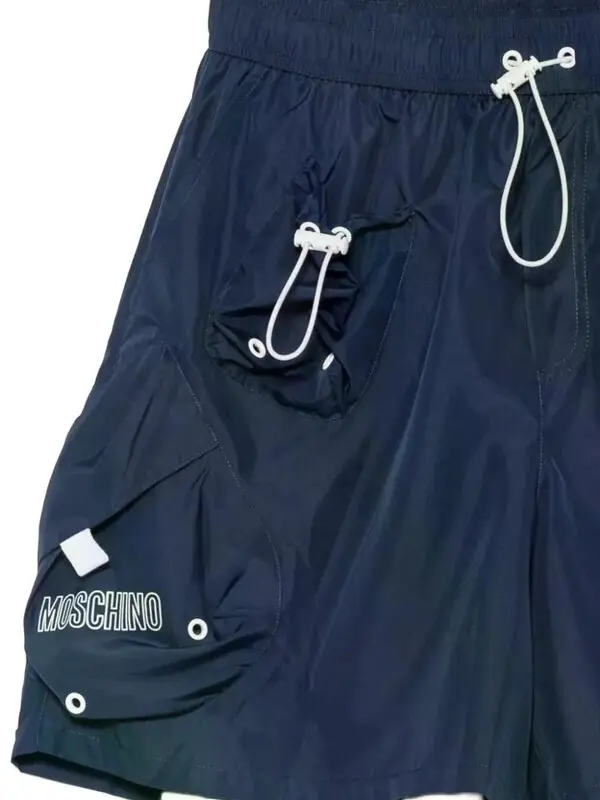 Moschino Cargo-pocket Swim Shorts