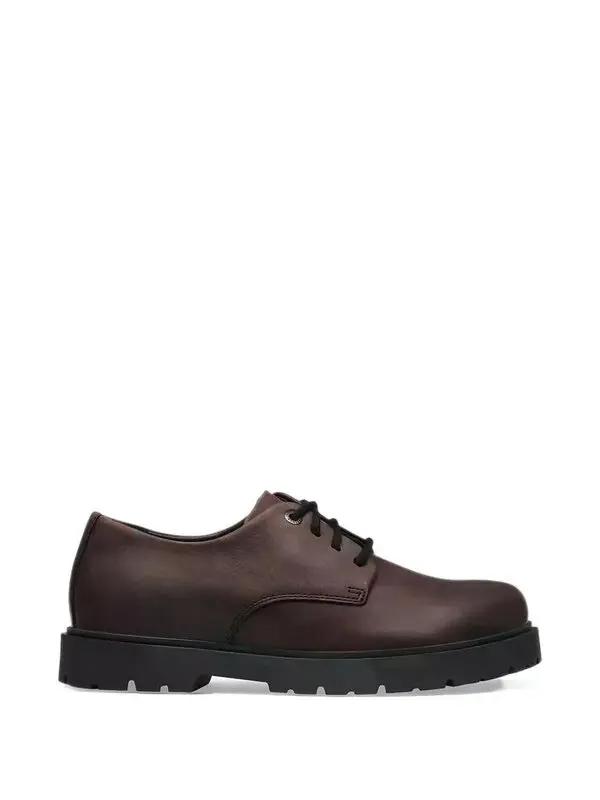 BIRKENSTOCK Highwood Lace-up Leather Derby Shoes - Brown