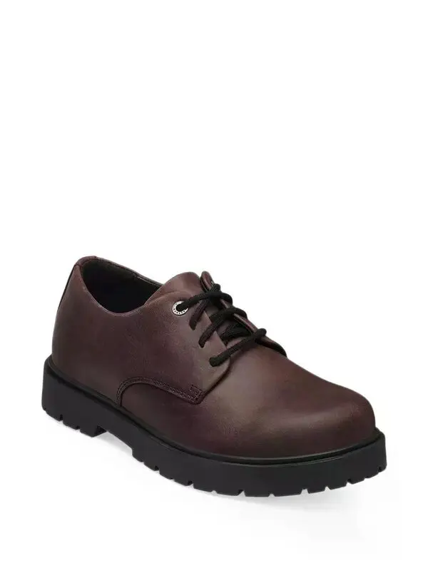 BIRKENSTOCK Highwood Lace-up Leather Derby Shoes