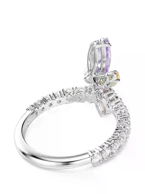SWAROVSKI X Ariana Grande Dragonfly-motif Crystal-embellished Ring