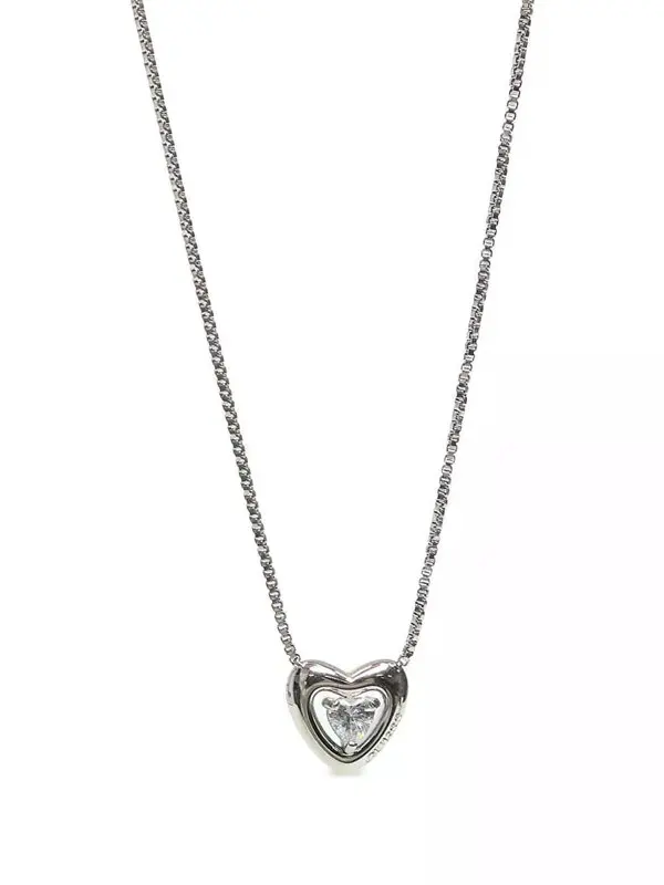 Guess Crystal Heart-pendant Necklace