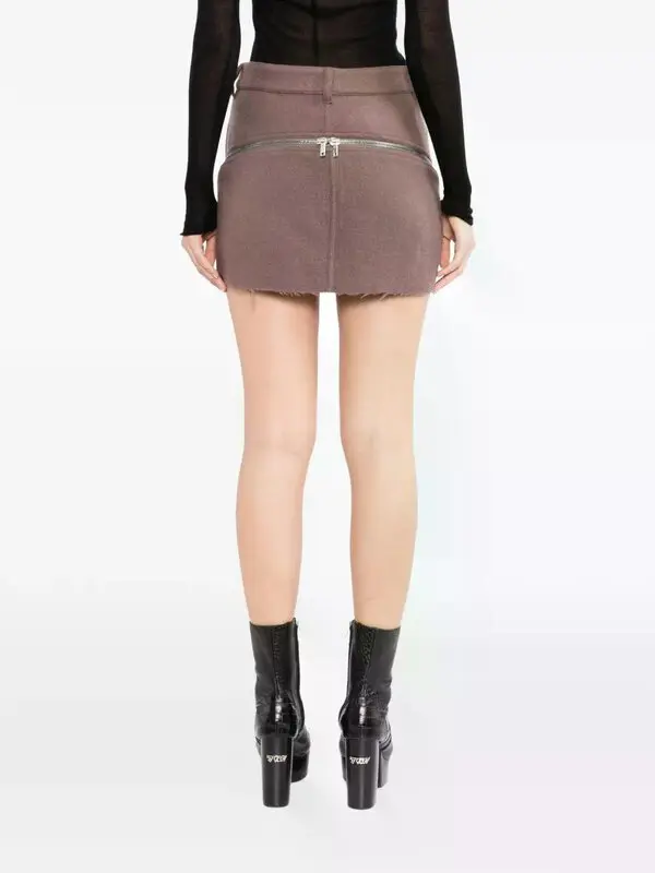 Rick Owens Bolan Banana Mini Skirt