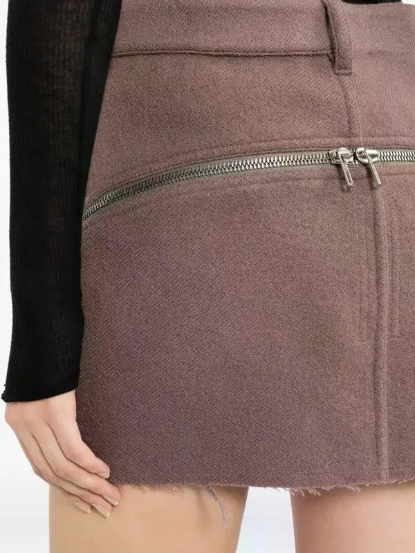 Rick Owens Bolan Banana Mini Skirt