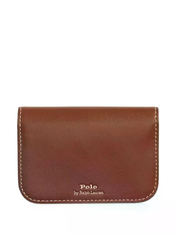 Polo Ralph Lauren Polo Id Leather Fold-over Card Case