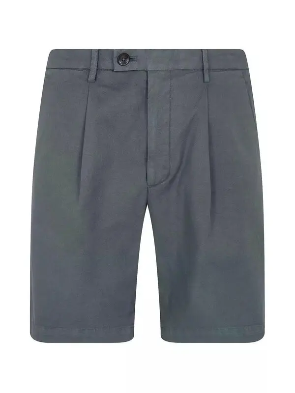 MICHAEL COAL Pleated Bermuda Shorts