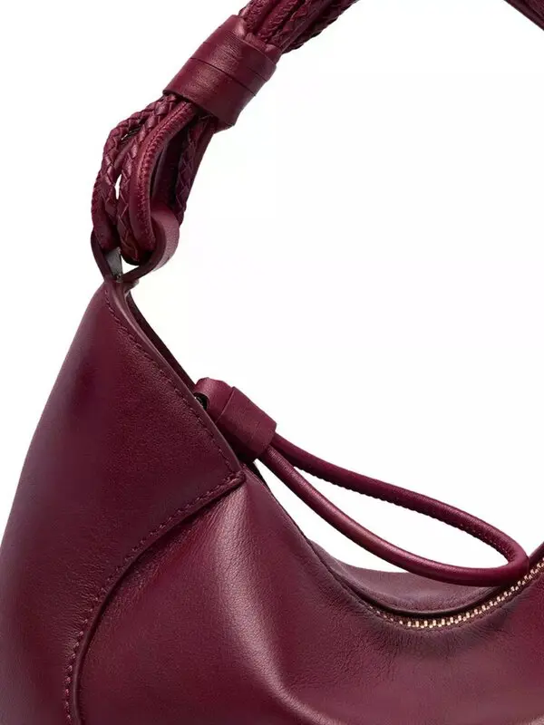 AIGNER Small Giara Leather Shoulder Bag - Red