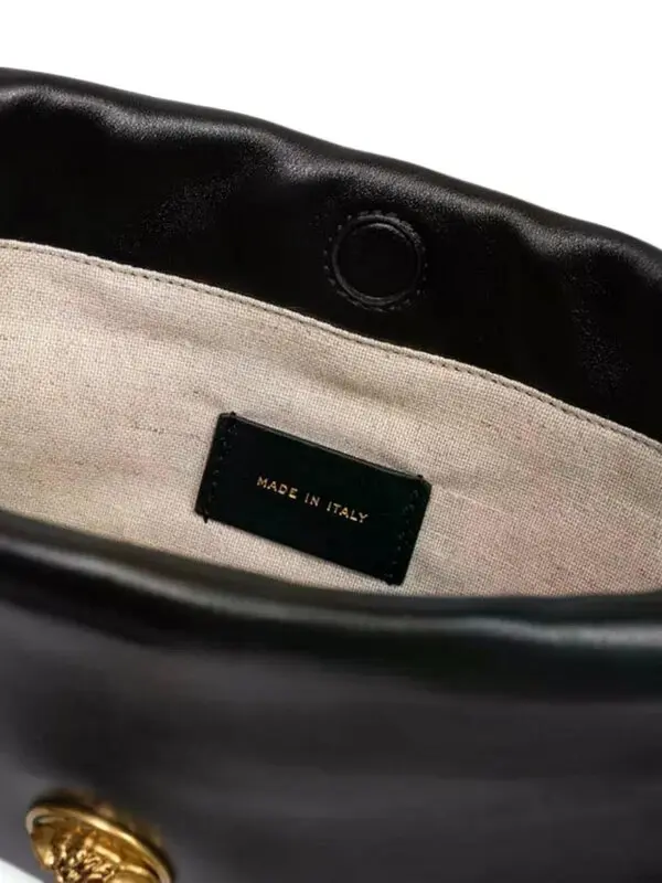 Versace Tag Drawstring Shoulder Bag