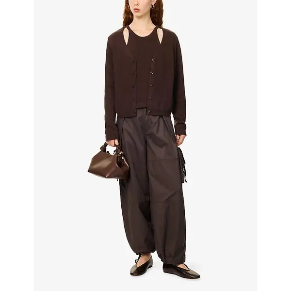 4TH & RECKLESS Candide Double-layered Knitted Cardigan
