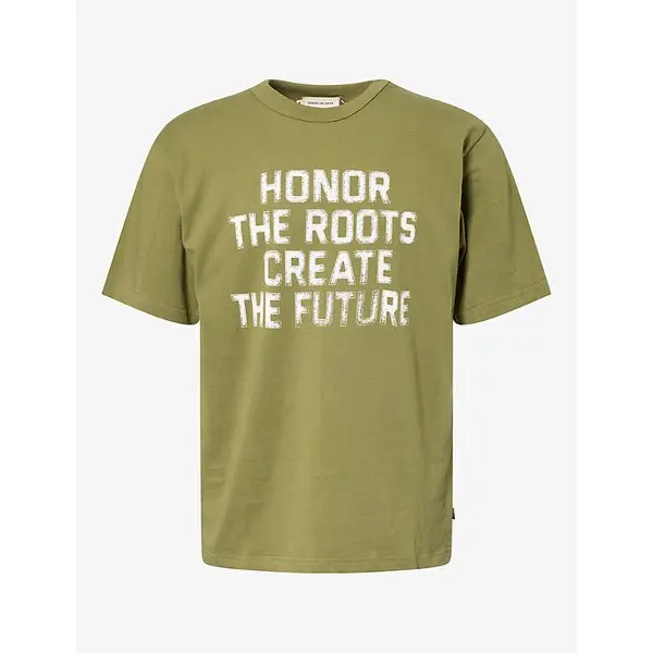 HONOR THE GIFT Honor The Roots Graphic Cotton T-shirt