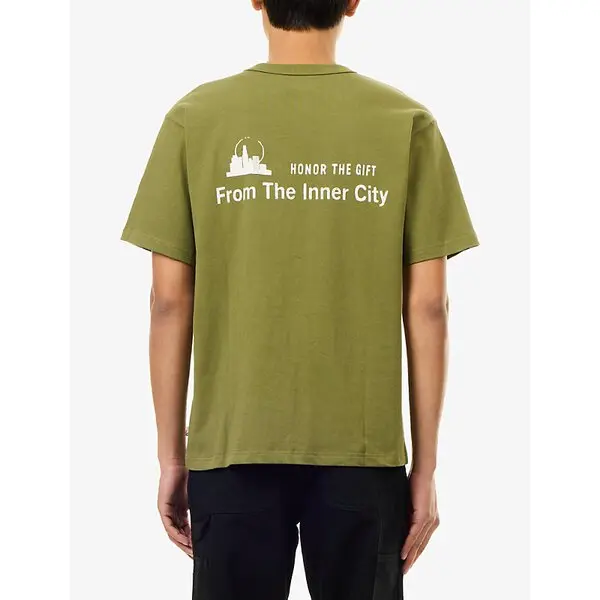 HONOR THE GIFT Honor The Roots Graphic Cotton T-shirt