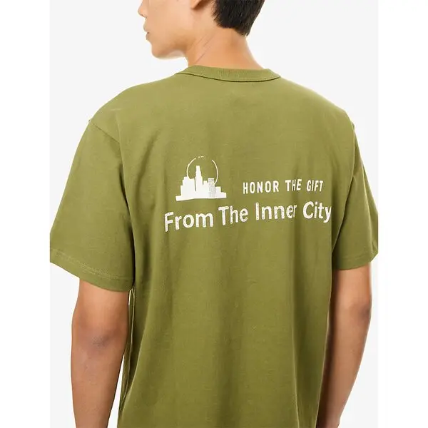 HONOR THE GIFT Honor The Roots Graphic Cotton T-shirt