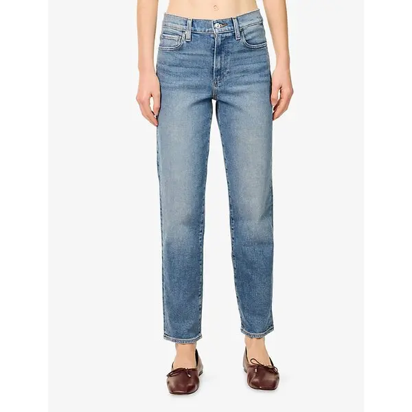Paige Reece Straight-leg Denim Jeans