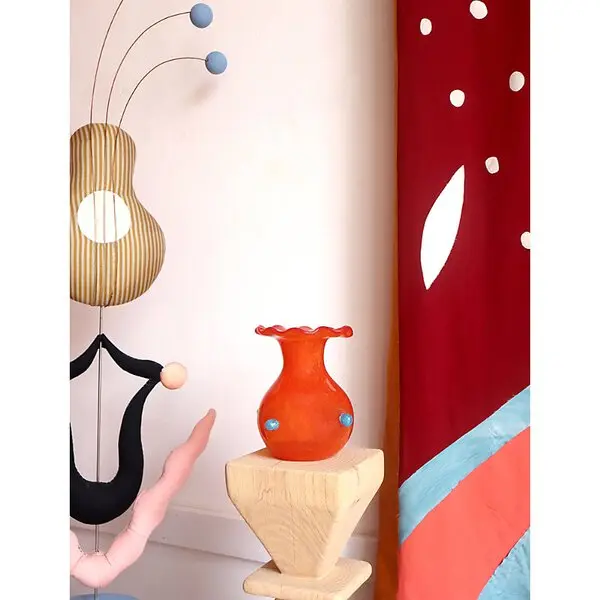 LAETITIA ROUGET X Pangea Andreia Tulip Glassware Vase