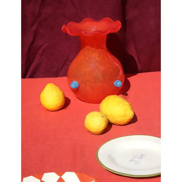 LAETITIA ROUGET X Pangea Andreia Tulip Glassware Vase