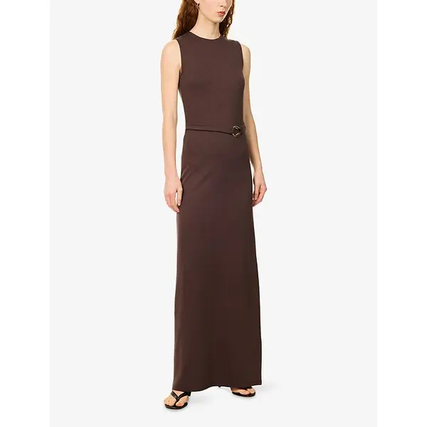 4TH & RECKLESS Arden Sleeveless Stretch-jersey Maxi Dress