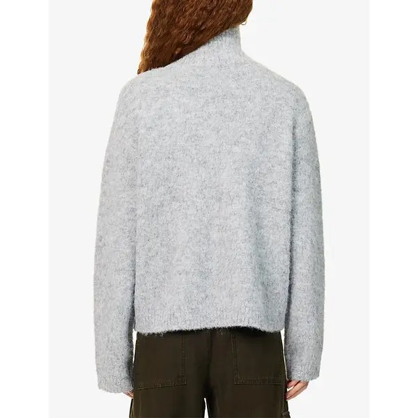 4TH & RECKLESS Clairee Zipped Knitted Cardigan