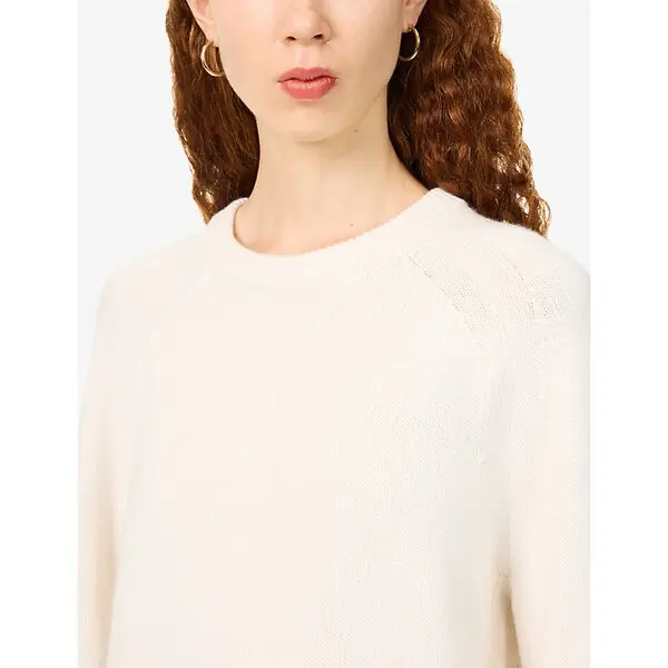 Paige Zaire Ribbed-trim Wool-blend Jumper
