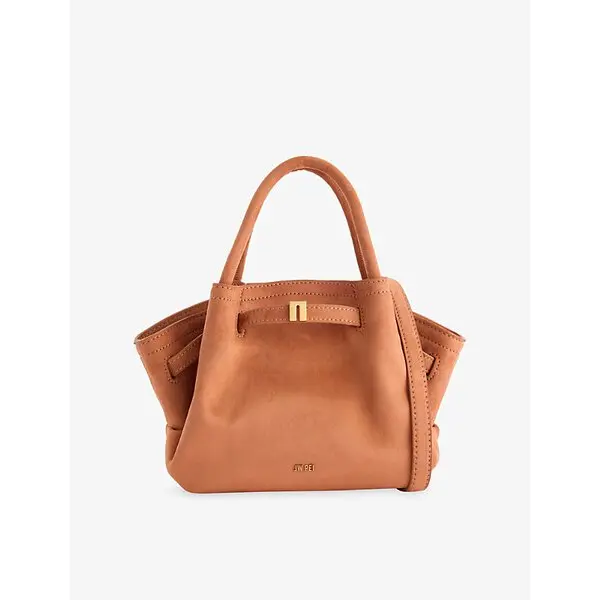 Jw Pei Hana Mini Faux-leather Tote Bag - Brown