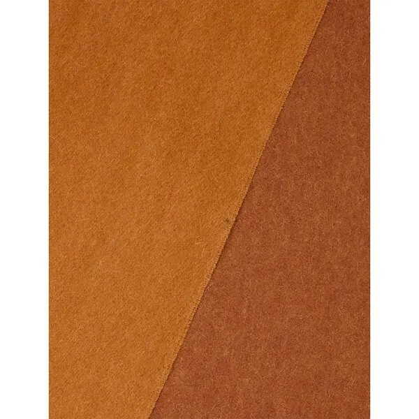 THE INOUE BROTHERS Fringed Brushed Alpaca-wool Neck Scarf - Caramel/brown