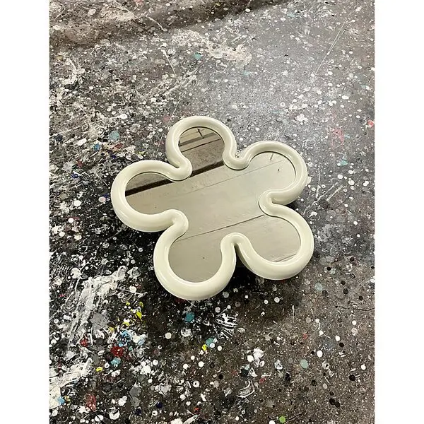 GUSTAF WESTMAN Micro Flower Mirror - Cream