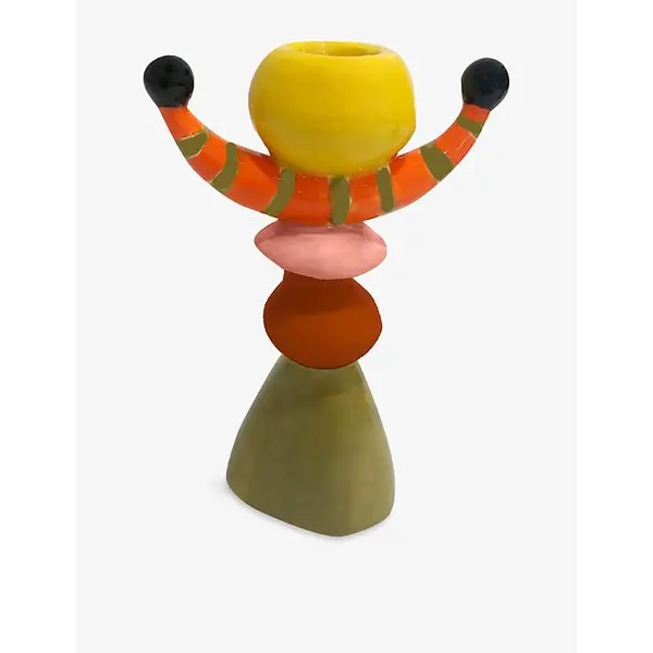 LAETITIA ROUGET X Pangea Croissant Earthenware Candleholder