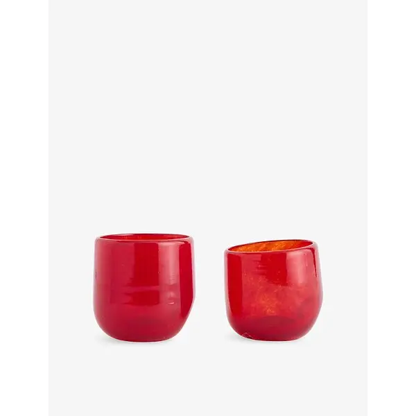 Completedworks Thaw Set Of Two Glass Dimple Cups