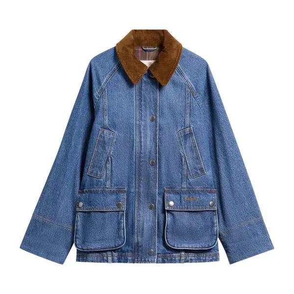 Barbour Denim Modern Beadnell Casual Jacket 'denim/classic
