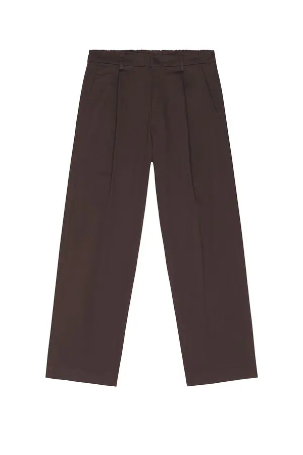 Nn07 Kay Pant 1420 - Deep Truffle