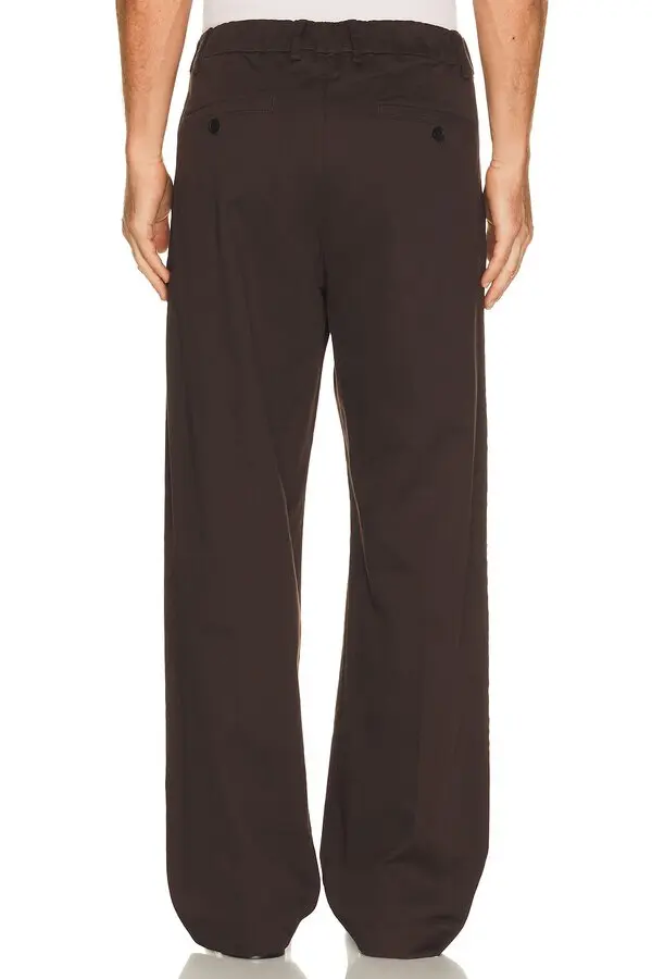 Nn07 Kay Pant 1420 - Deep Truffle