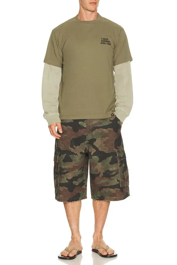 PARRA Waiting For You T-shirt - Green