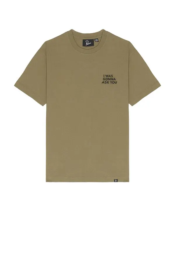 PARRA Waiting For You T-shirt - Green