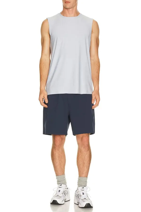 Beyond Yoga Featherweight Freeflo Muscle Tank 2.0 - Cloud Drift Heather