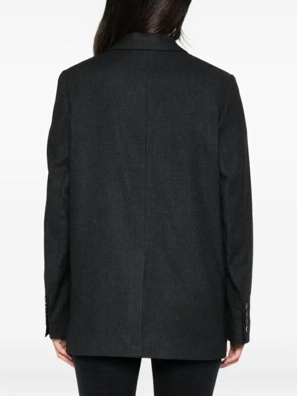 Closed Double-breasted Blazer Jacket