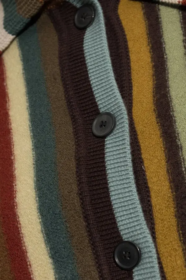 Paul Smith Wool Cardigan With Collar