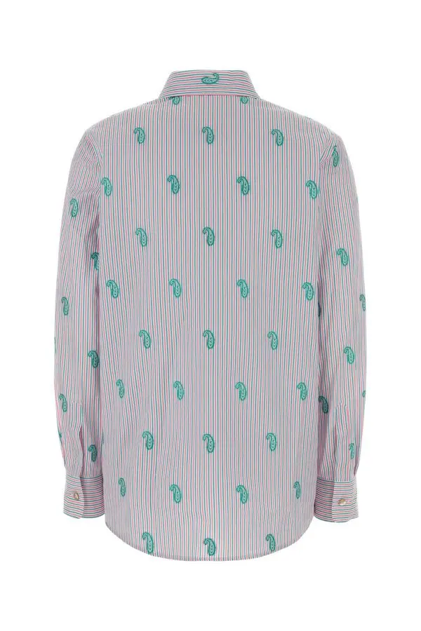 Etro Embroidered Poplin Shirt