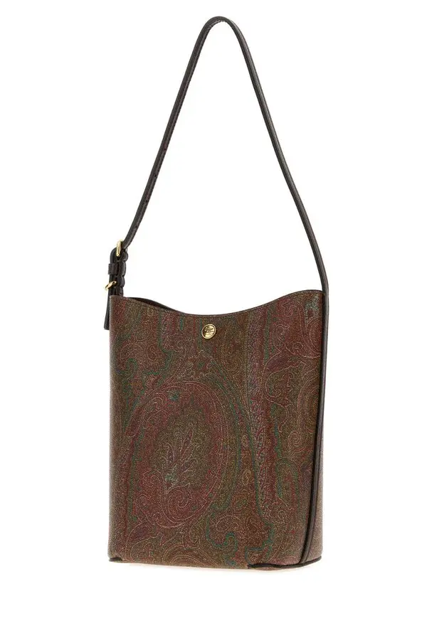 Etro Printed Canvas Shoulder Bag