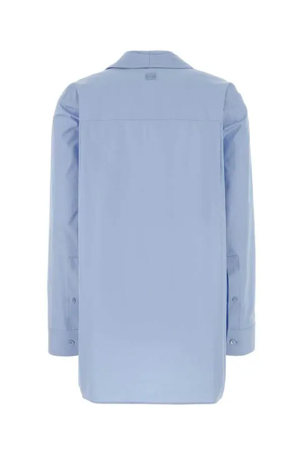 Loewe Light Poplin Shirt - Blue