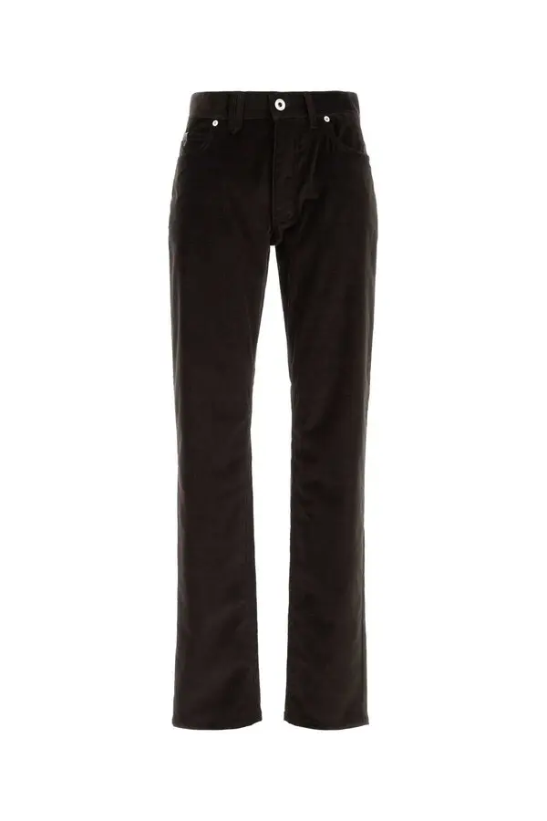 Brioni Stretch Corduroy Pants - Brown