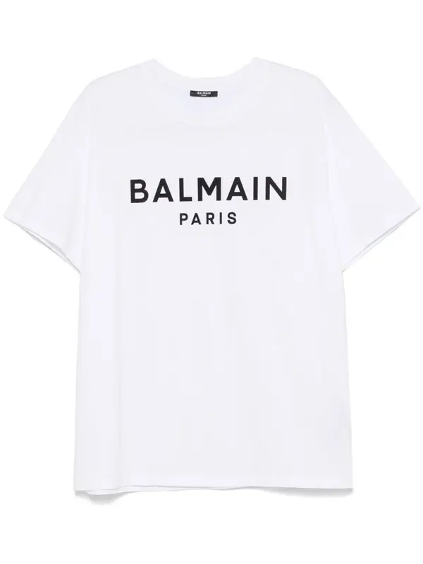Balmain Classic Crew Neck T-shirt For - White