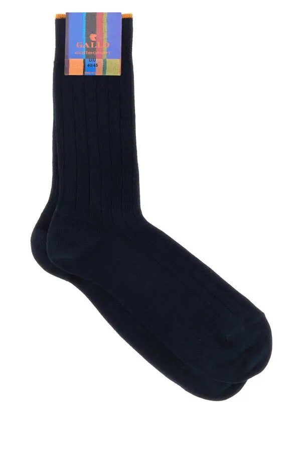 GALLO Midnight Stretch Cotton Blend Mini Socks For