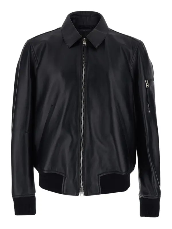 TOM FORD Soft Nappa Plonge Collar Blouson