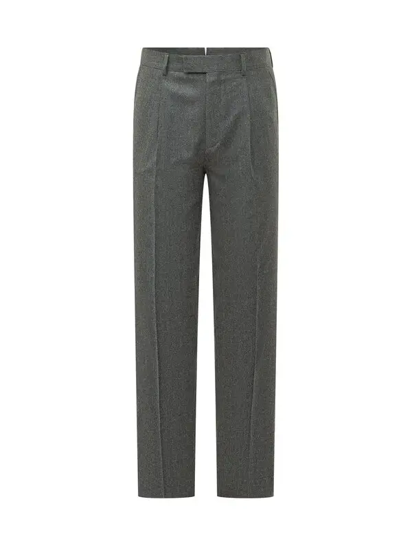Zegna Wool Flannel Trousers