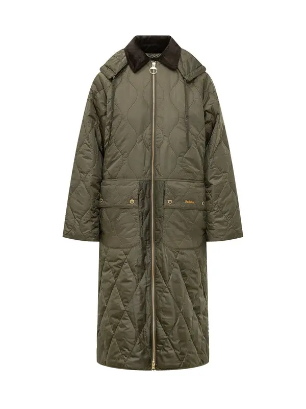 Barbour Osbourne Quilted Jacket - Olive