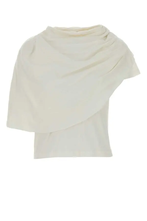 Magda Butrym Cotton Blend T-shirt - White