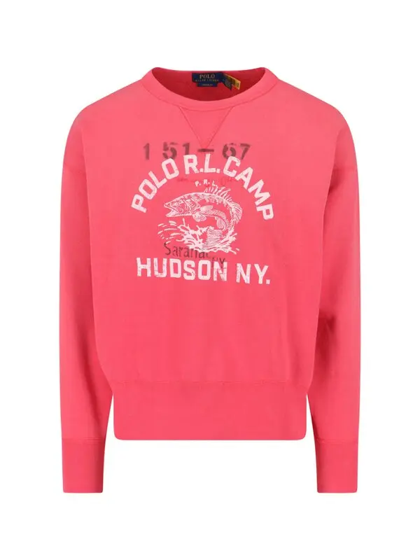 Polo Ralph Lauren Graphic Print Crewneck Sweatshirt