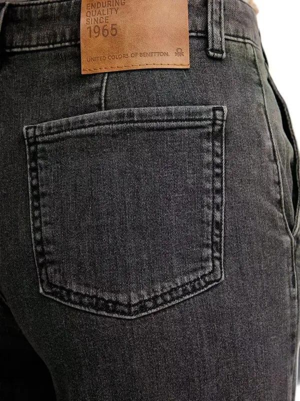 BENETTON High-waisted Wide-leg Jeans