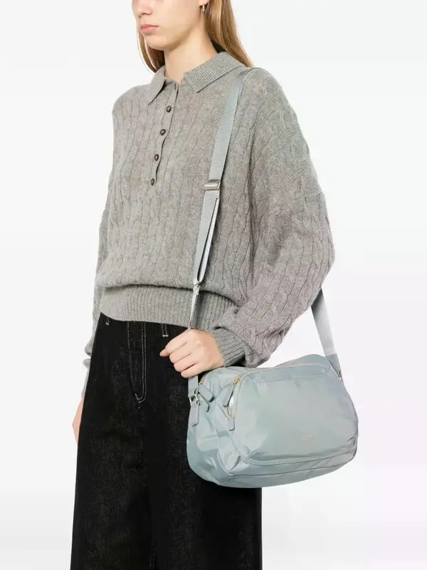 AGNES B. Logo-plaque Shoulder Bag