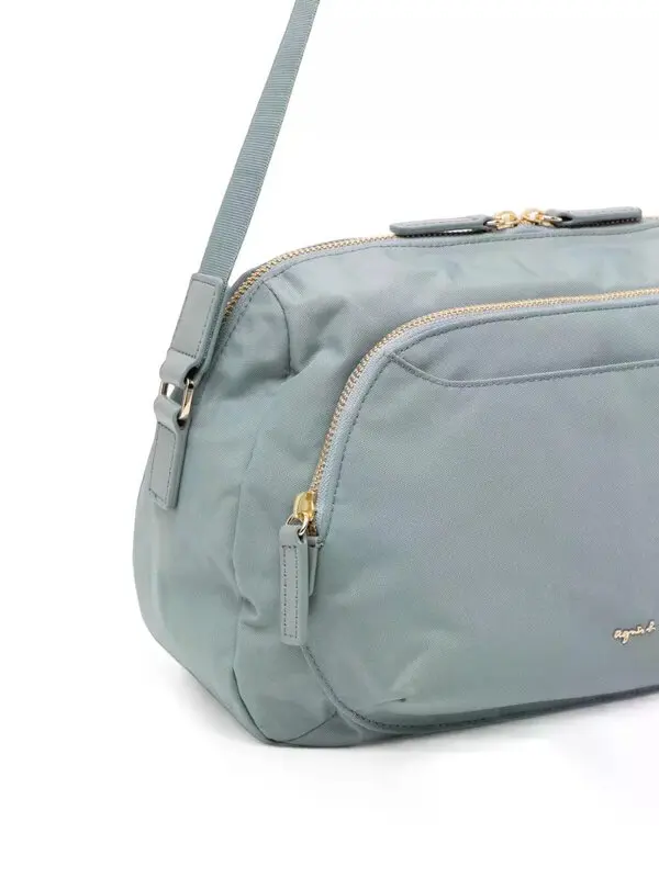 AGNES B. Logo-plaque Shoulder Bag