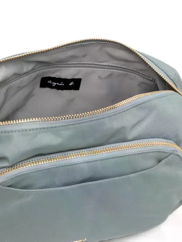 AGNES B. Logo-plaque Shoulder Bag
